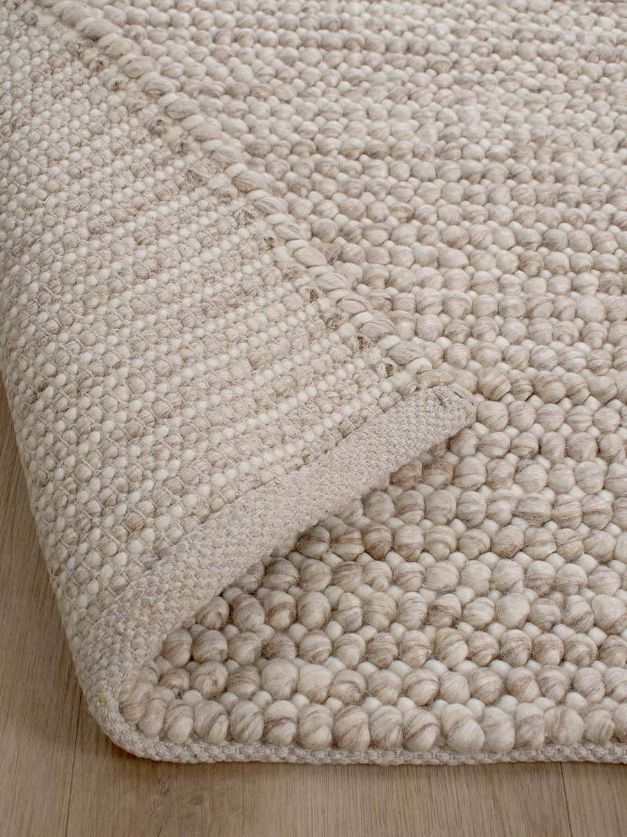 Magic Beige Pure Wool Floor Rug – SCANDIC KNOTS