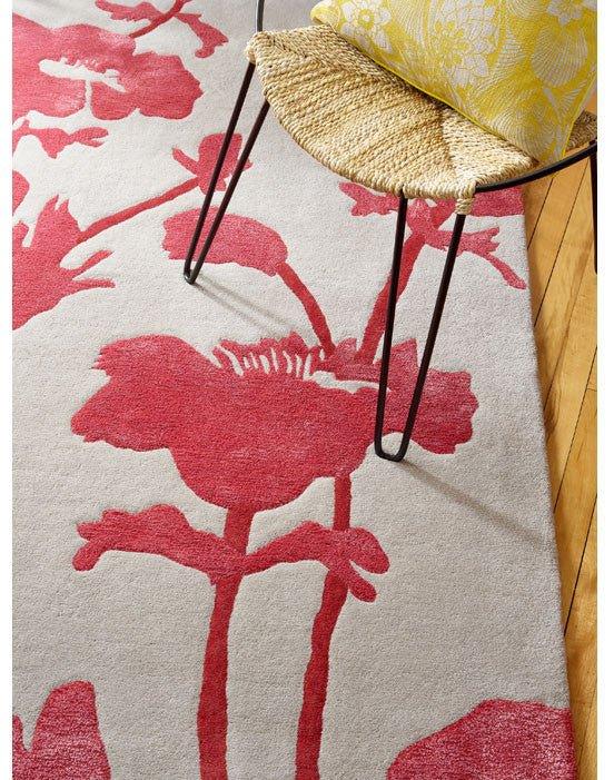 Floral Poppy Rug – SCANDIC KNOTS